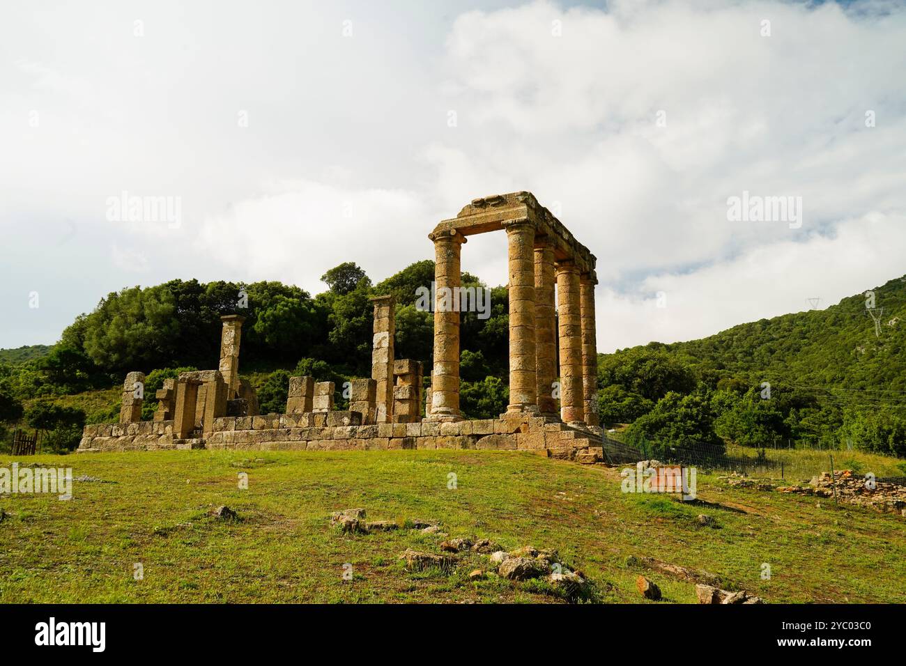 Roman Temple of Antas, Sardus Pater, Sardinia,Italy Stock Photo - Alamy
