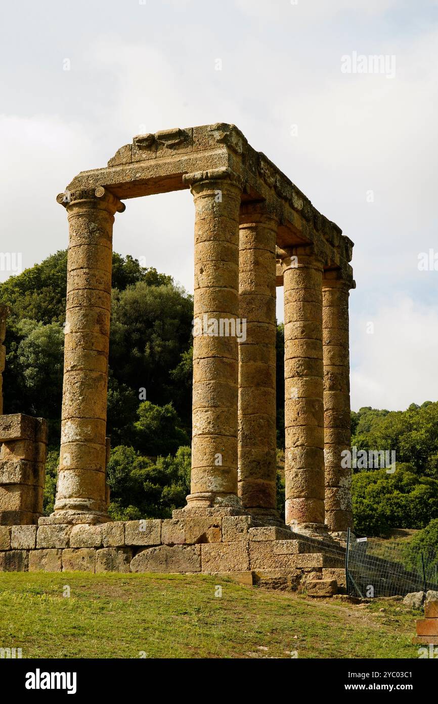 Roman Temple of Antas, Sardus Pater, Sardinia,Italy Stock Photo - Alamy