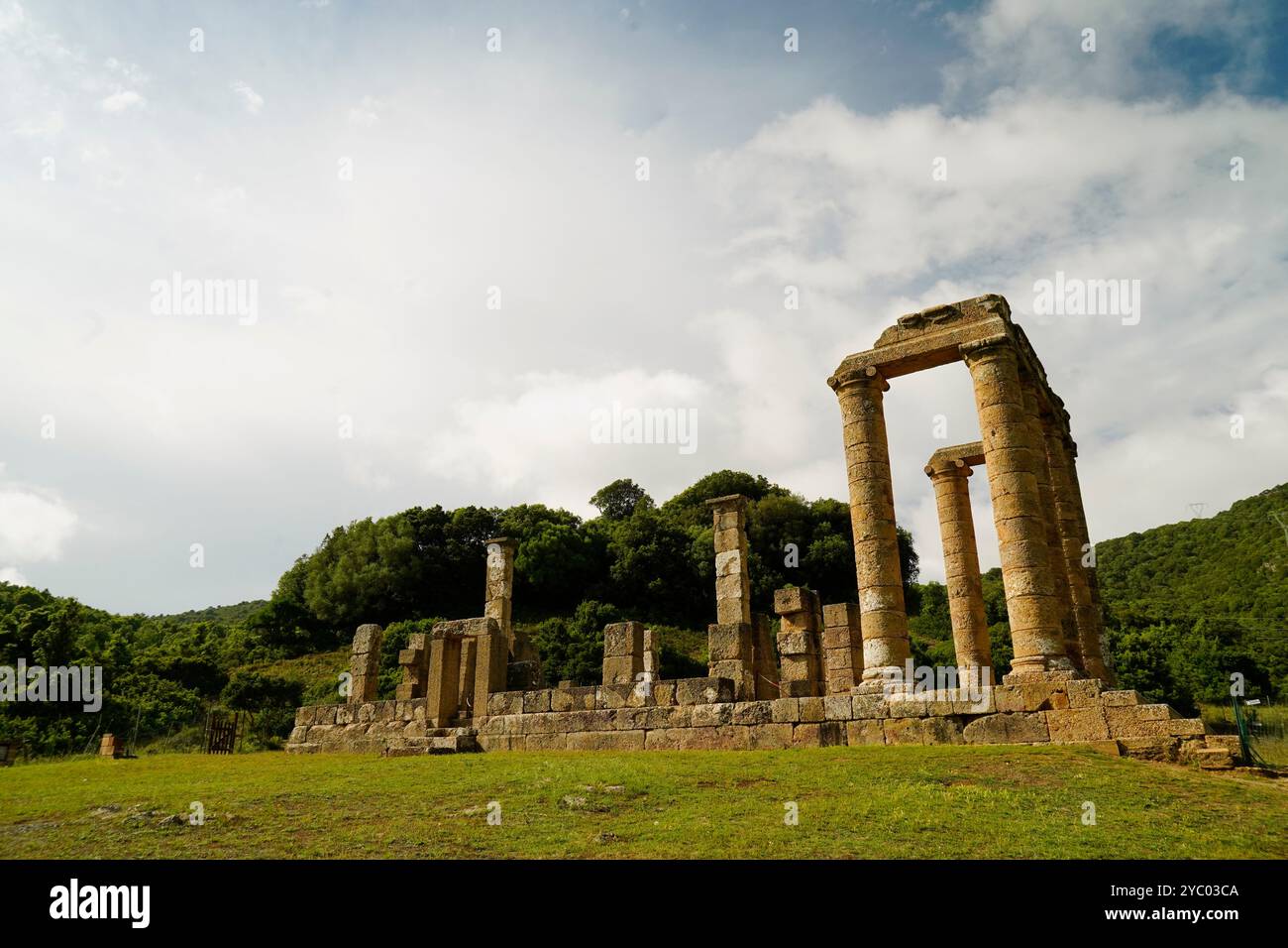 Roman Temple of Antas, Sardus Pater, Sardinia,Italy Stock Photo - Alamy