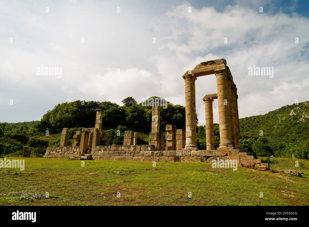 Roman Temple of Antas, Sardus Pater, Sardinia,Italy Stock Photo - Alamy