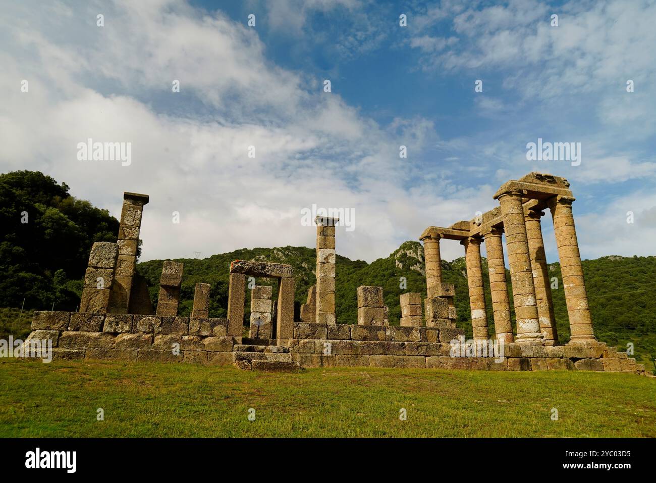 Roman Temple of Antas, Sardus Pater, Sardinia,Italy Stock Photo - Alamy