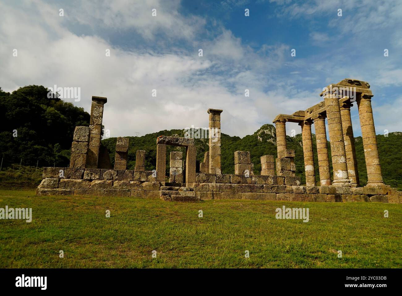 Roman Temple of Antas, Sardus Pater, Sardinia,Italy Stock Photo - Alamy