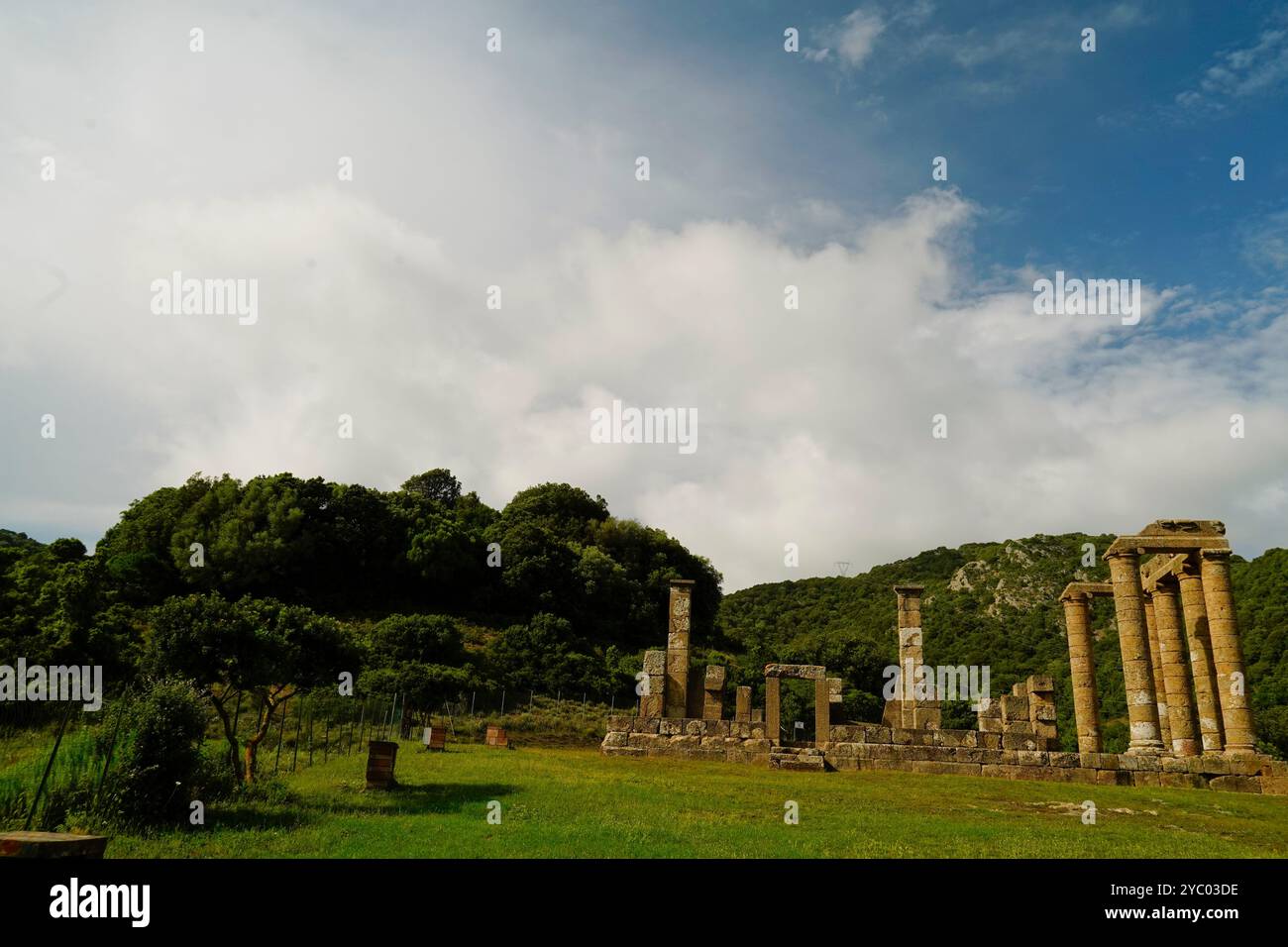 Roman Temple of Antas, Sardus Pater, Sardinia,Italy Stock Photo - Alamy
