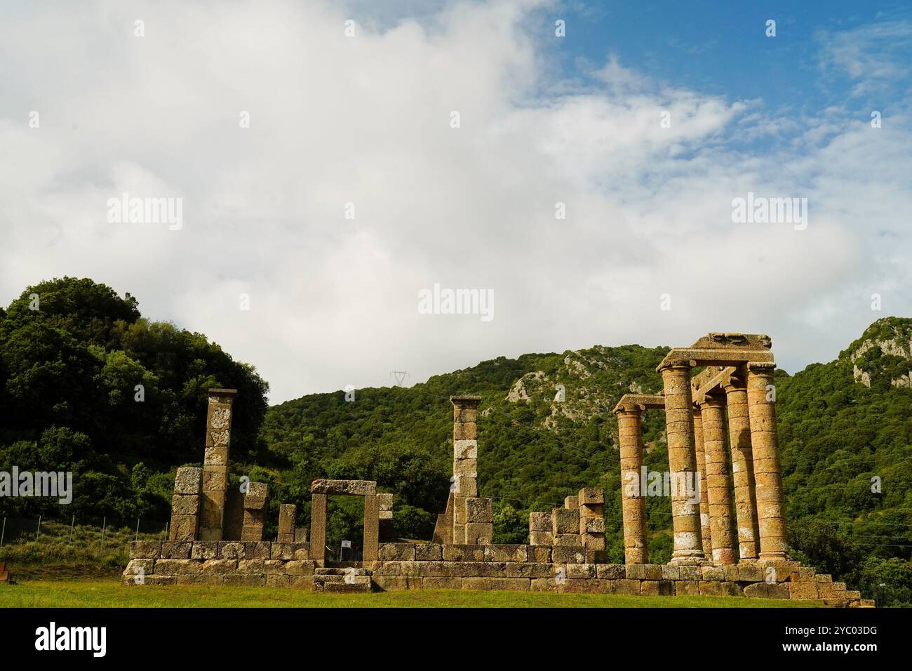 Roman Temple of Antas, Sardus Pater, Sardinia,Italy Stock Photo - Alamy