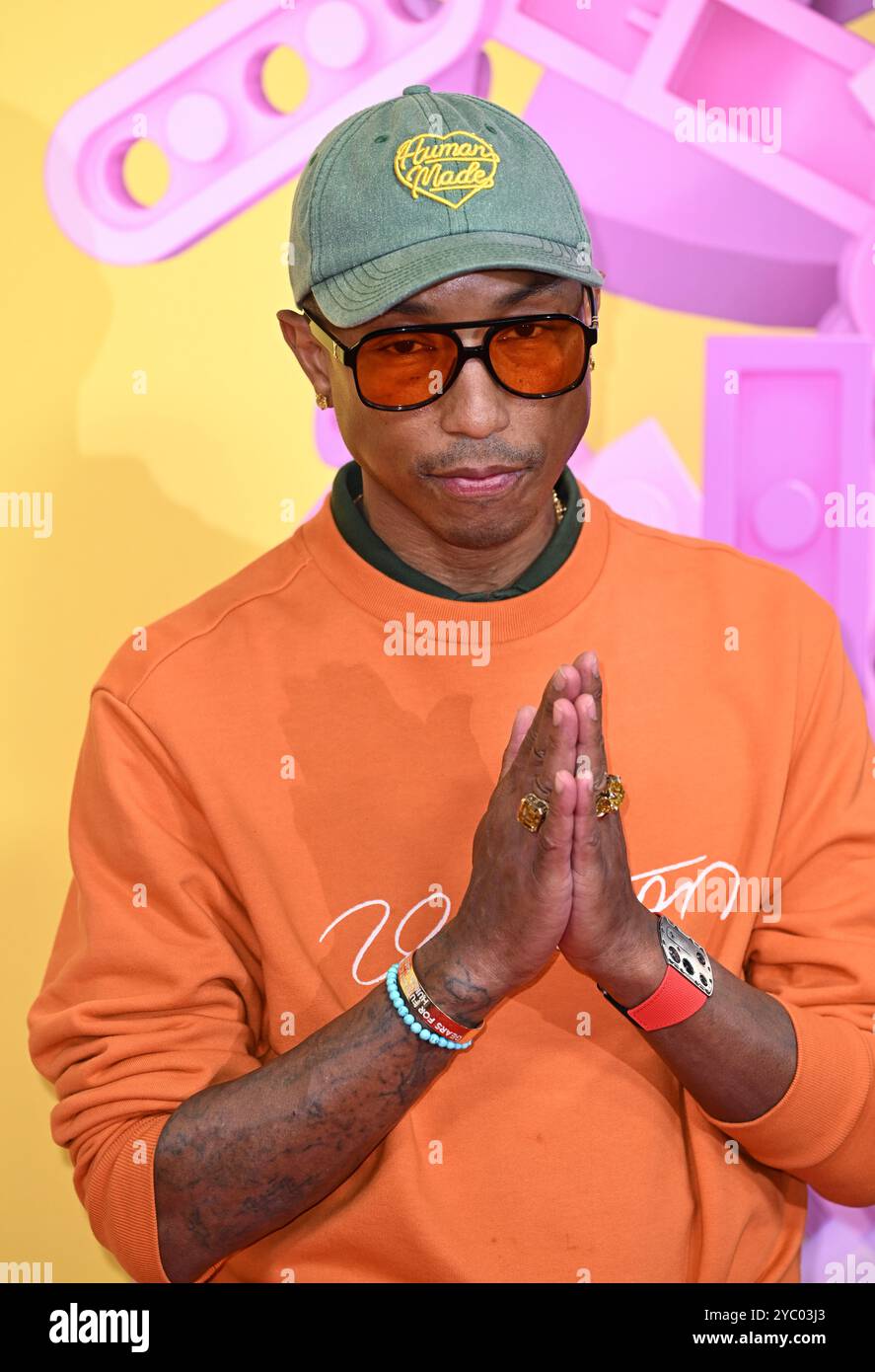 London, UK. October 20th, 2024. Pharrell Williams arriving at the BFI ...