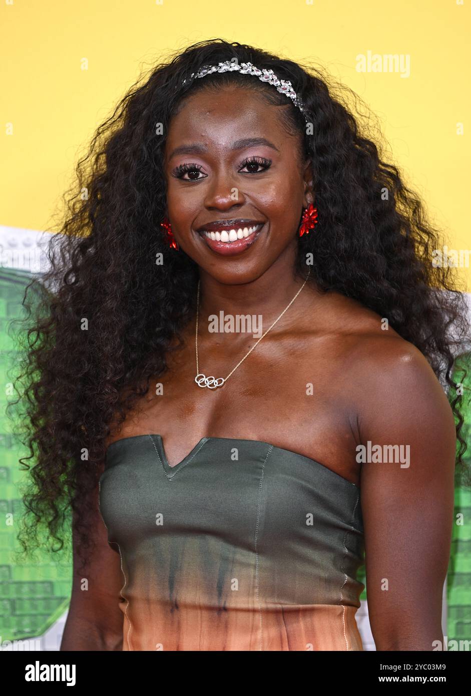 London, UK. October 20th, 2024. Desiree Henry arriving at the BFI ...
