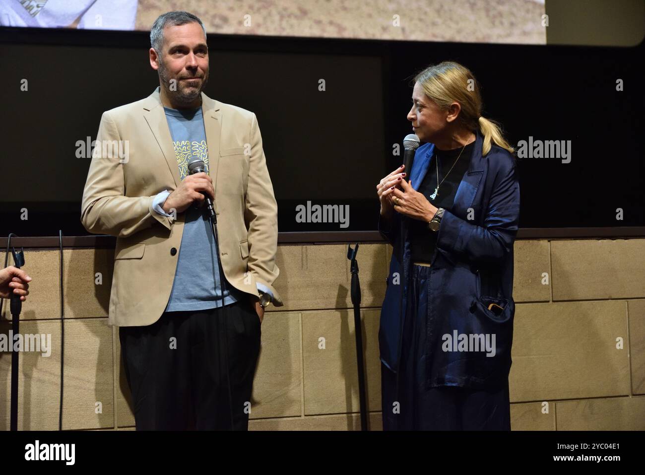 MIDDLE EAST NOW FESTIVAL with directors : MYRIAM EL HAJJ, MOHAMMAD BAKRI, TAMER RUGGLI photo by ...