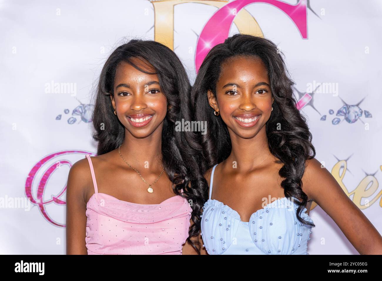 Los Angeles, USA. 19th Oct, 2024. Actresses Aliyah, Alexis Harris ...
