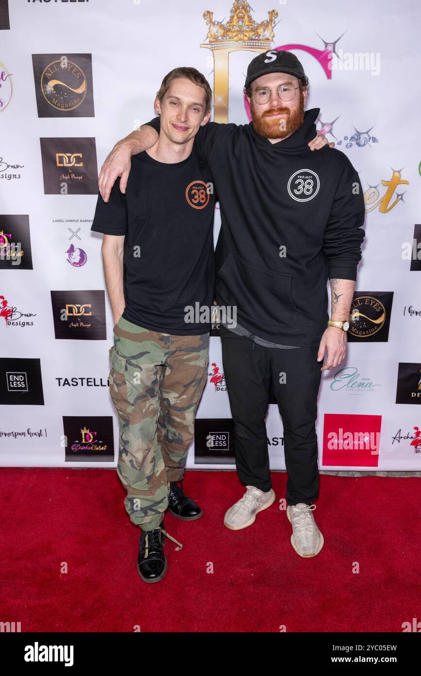 Project 38 Jason Matson, Justin Tinucci attend Drisha's Closet Rooftop ...