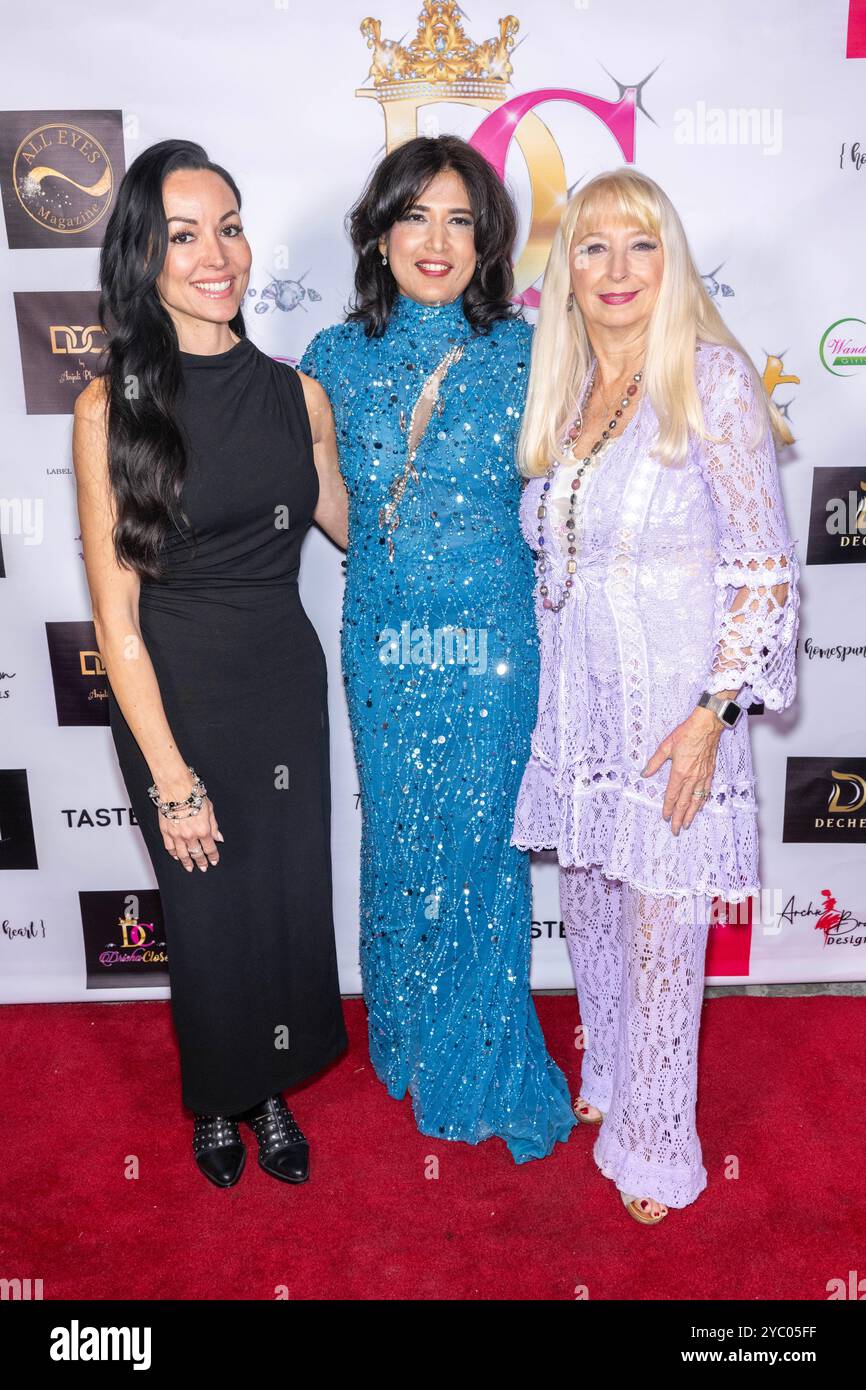 Luxury Clothing Designer Drisha Closet, Director of make-up Donna Sousa ...