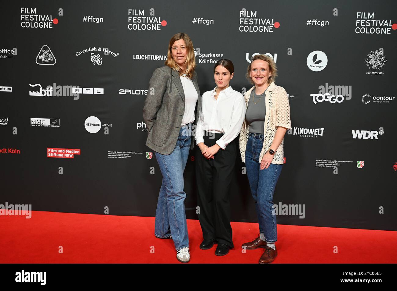 Produzentin Eva Holtmann, Schauspielerin Cristina do Rego und ...