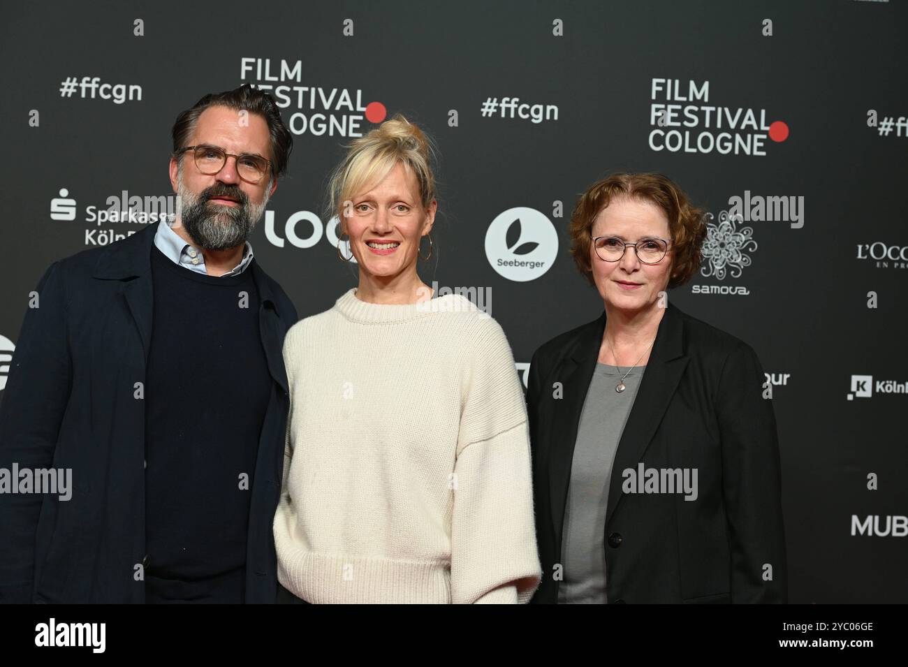 Regisseur Rick Ostermann, l-r, Schauspielerin Anna Schudt und WDR ...