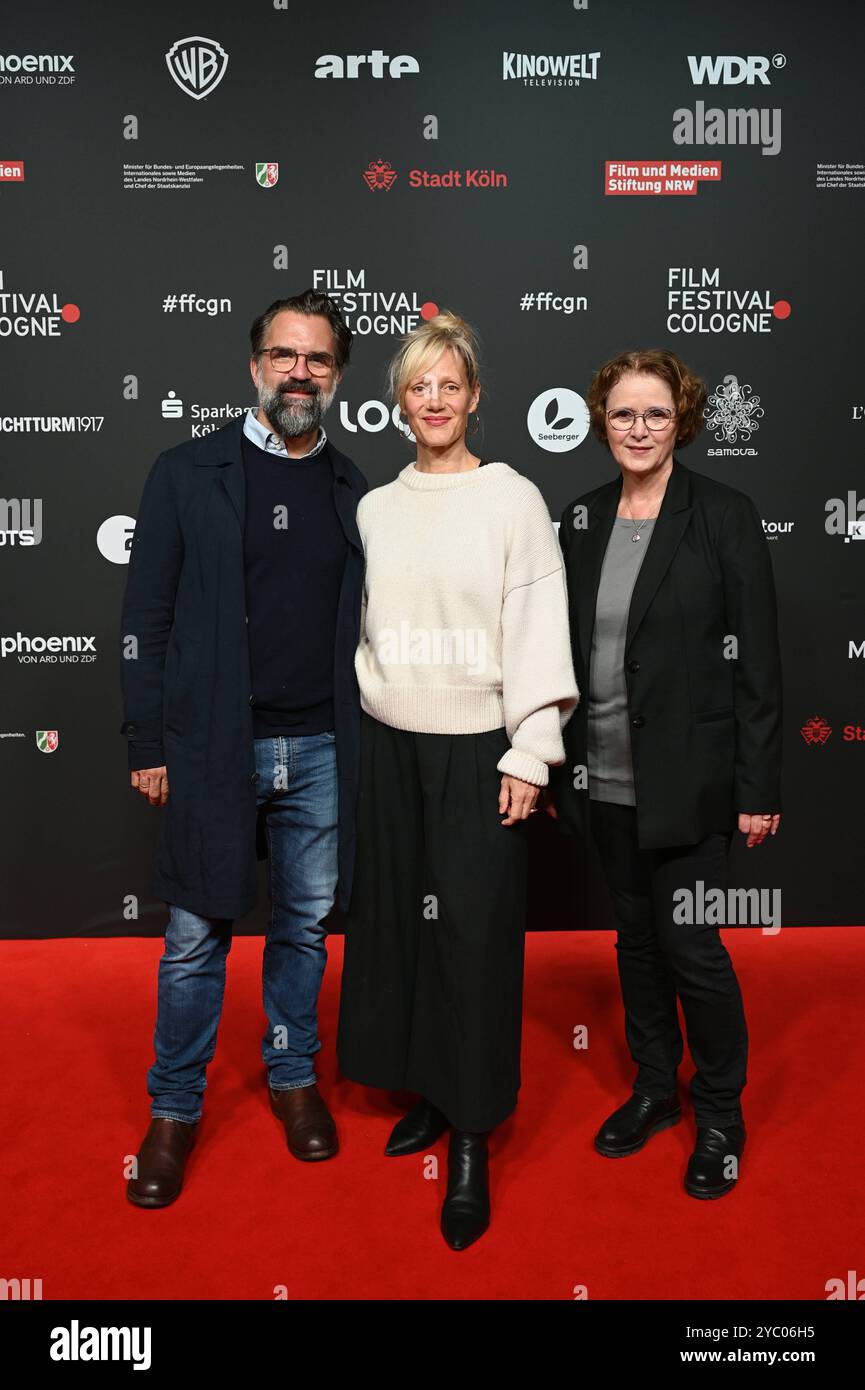 Regisseur Rick Ostermann, l-r, Schauspielerin Anna Schudt und WDR ...