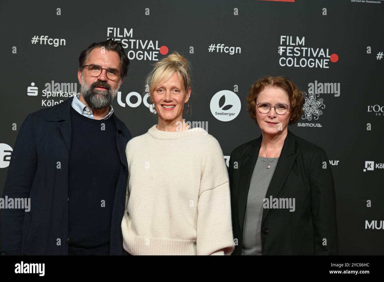 Regisseur Rick Ostermann, l-r, Schauspielerin Anna Schudt und WDR ...