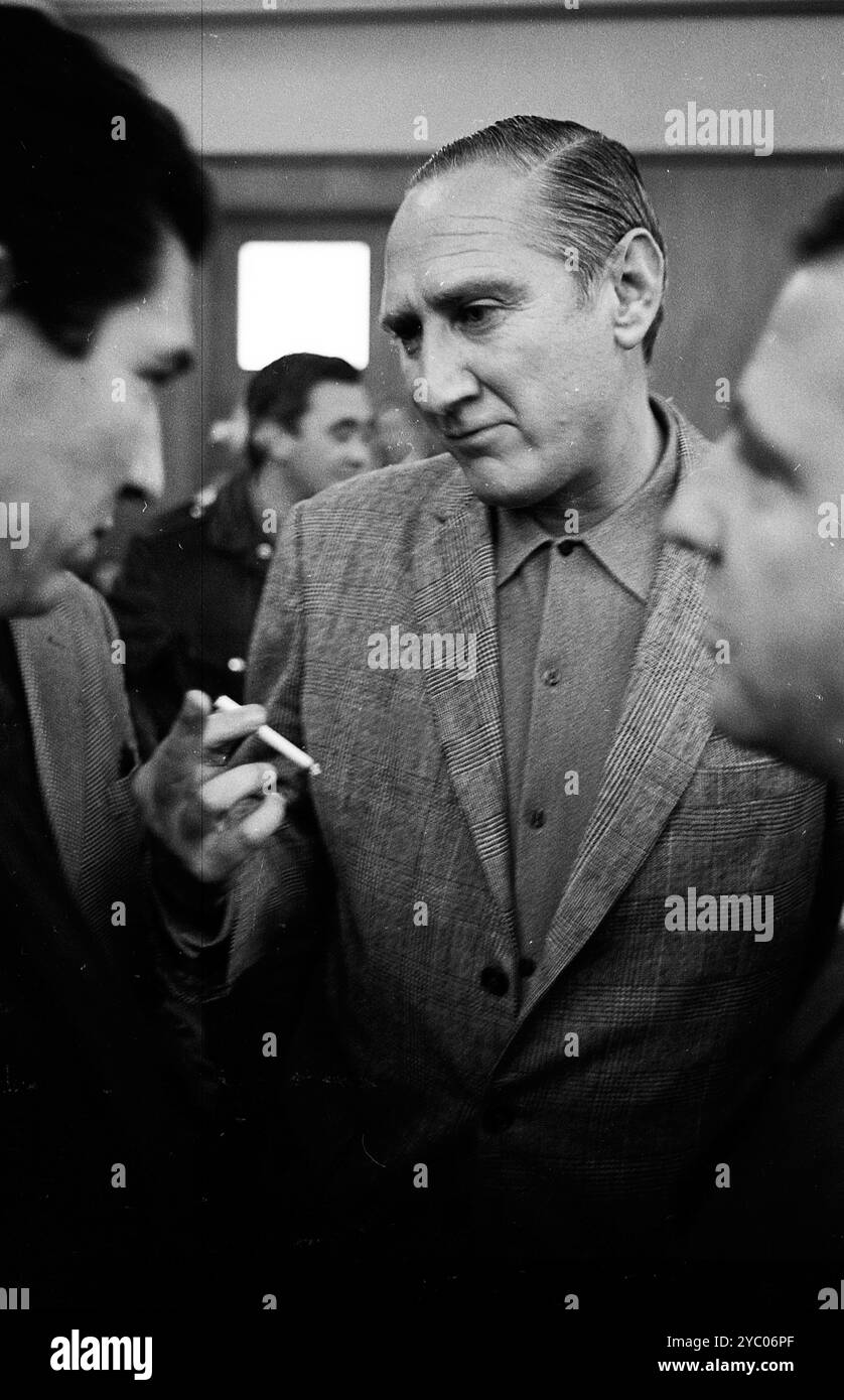 Argentine peronist union leader Augusto Timoteo Vandor, a few days ...