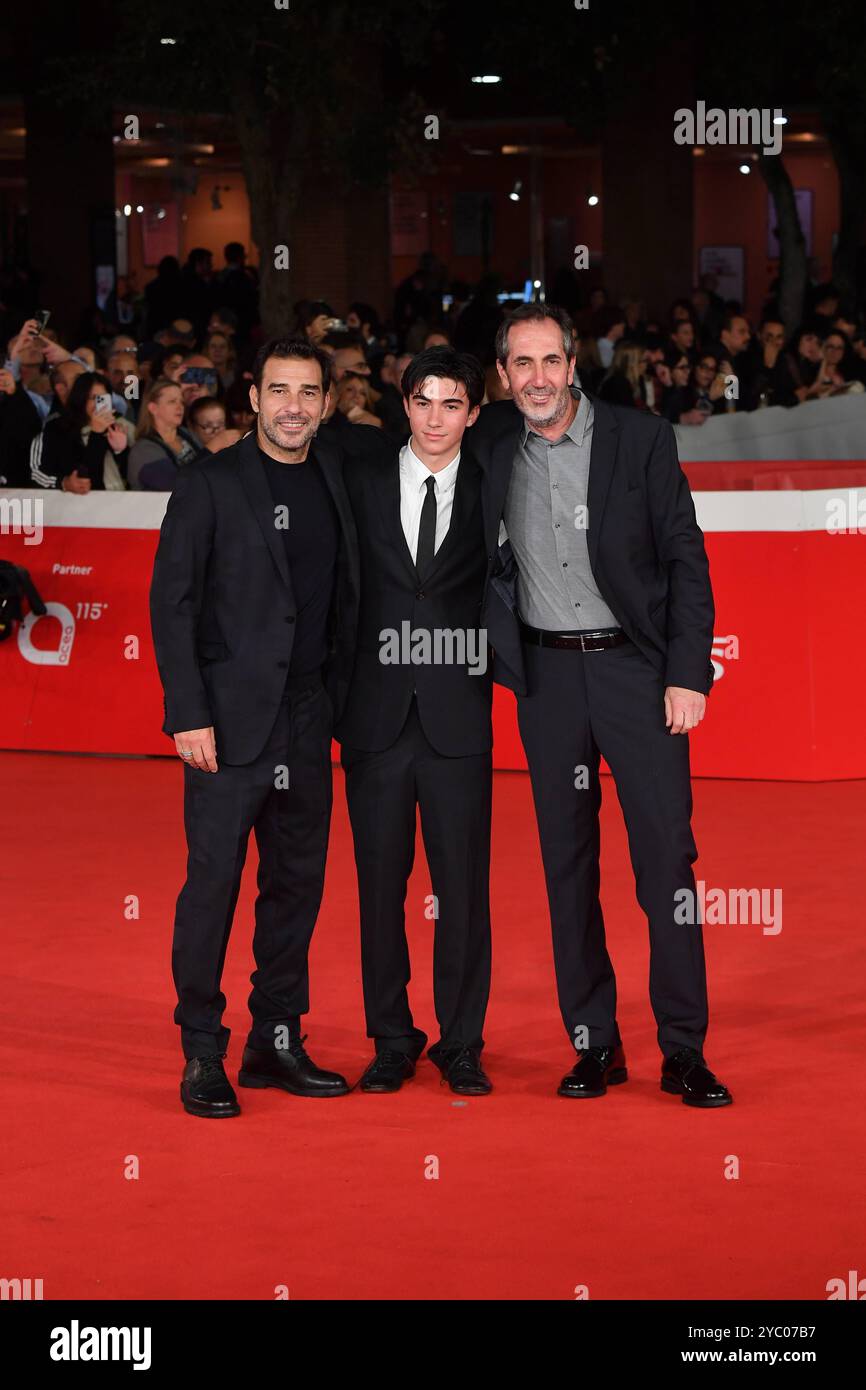 Rome Cinema Fest 2024 . Rome Film Festival. Red carpet film 100of these years . Pictured ...