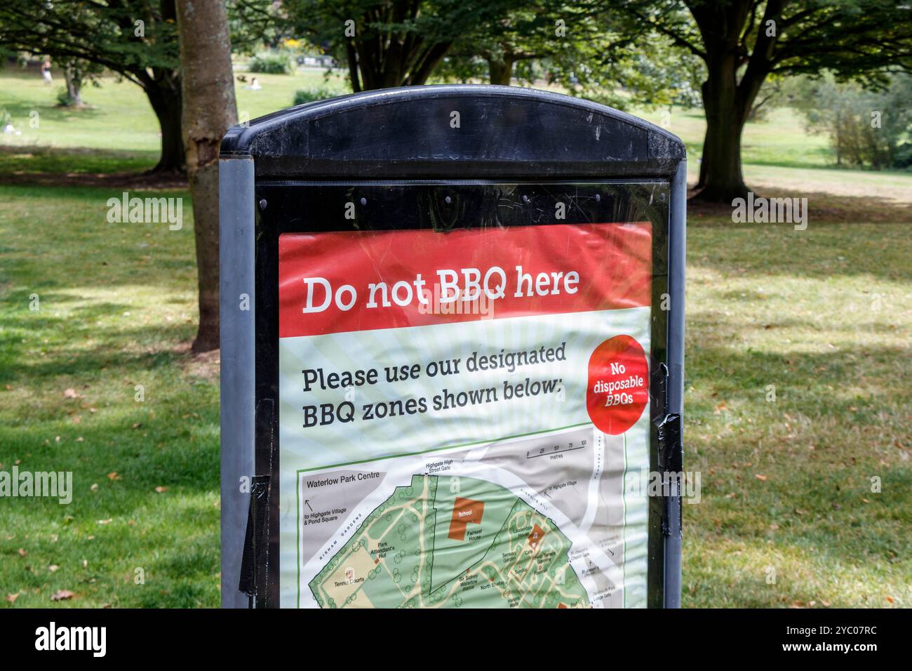 No bbq sign hi-res stock photography and images - Alamy