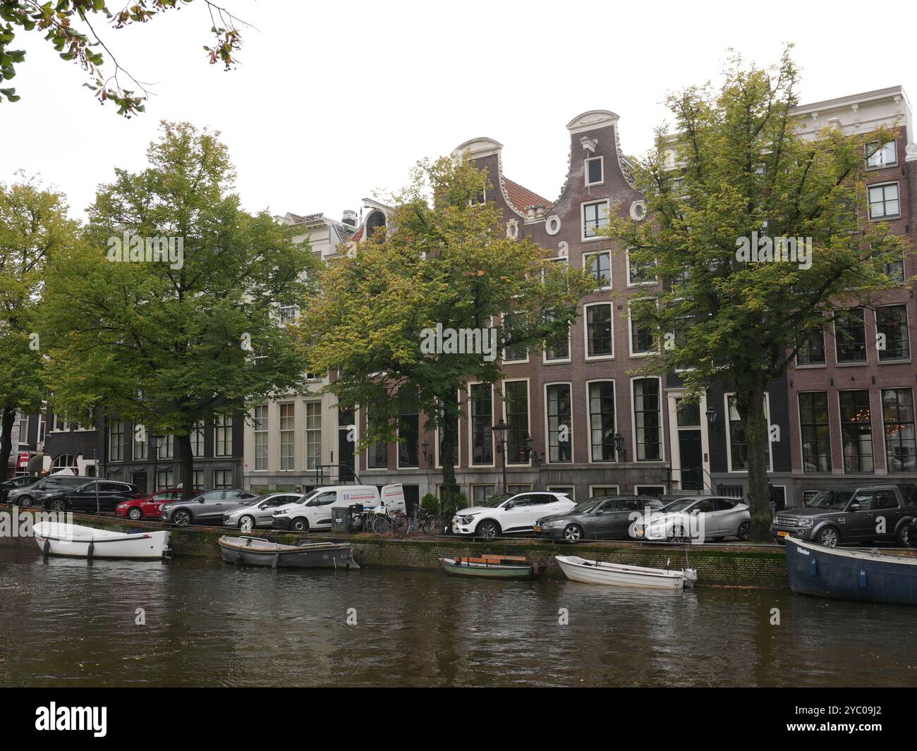 Amsterdam, North Holland, The Netherlands, October 2th, 2024: Canal ...