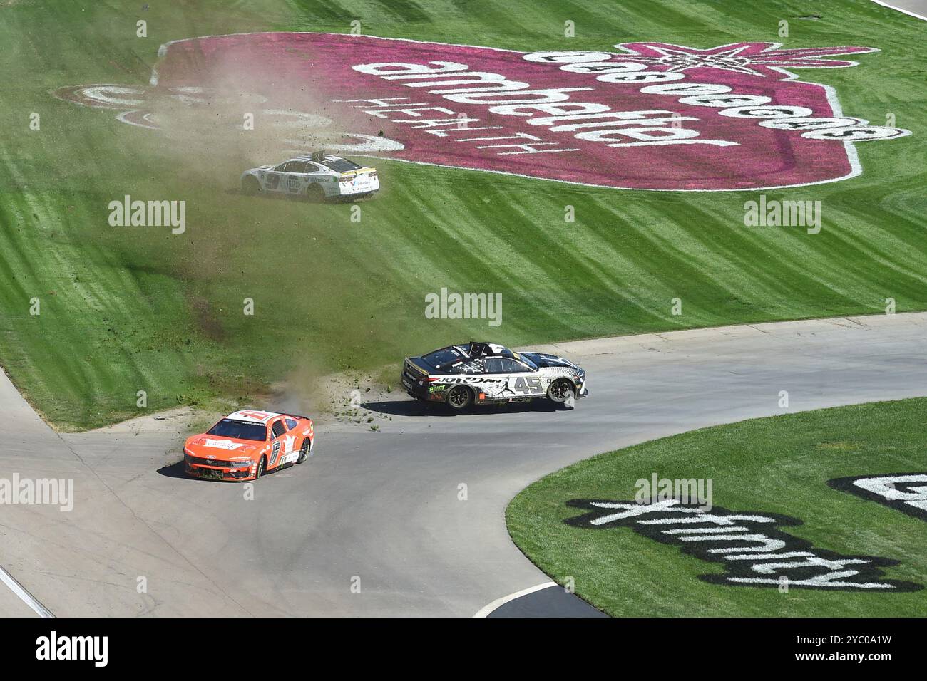 LAS VEGAS, NV - OCTOBER 20: Tyler Reddick (#45 23XI Racing Jordan Brand ...