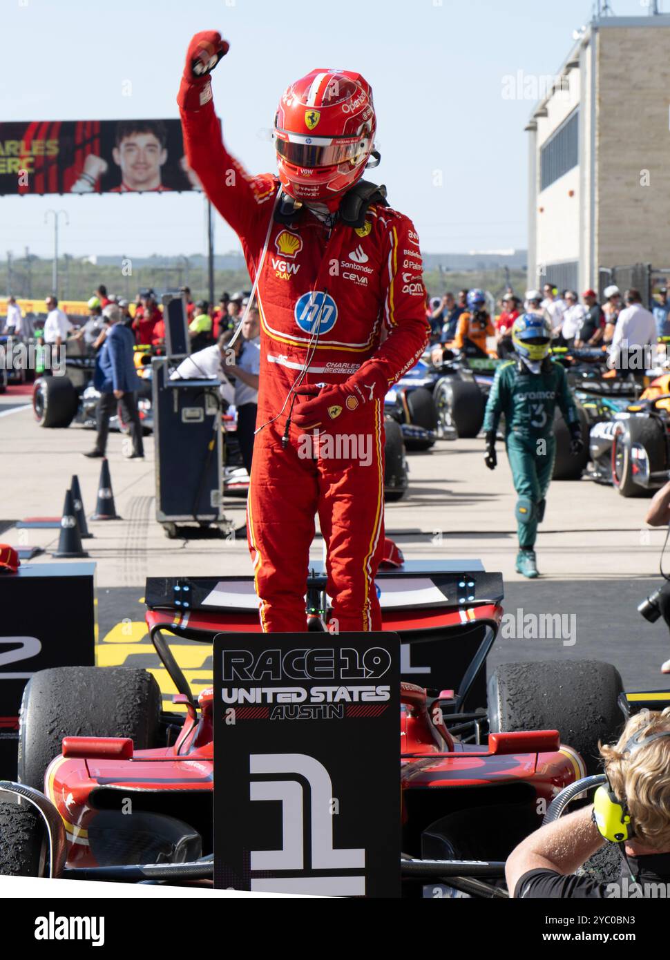Austin, Texas, U.S.A. 20th Oct, 2024. 16 CHARLES LECLERC Scuderia ...