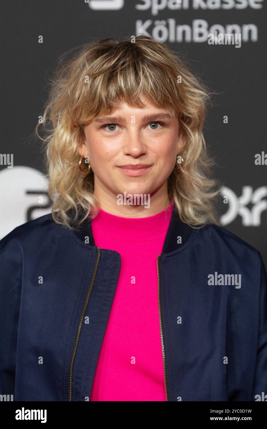 Sinje Irslinger, a German actress, is seen on the red carpet of the ...