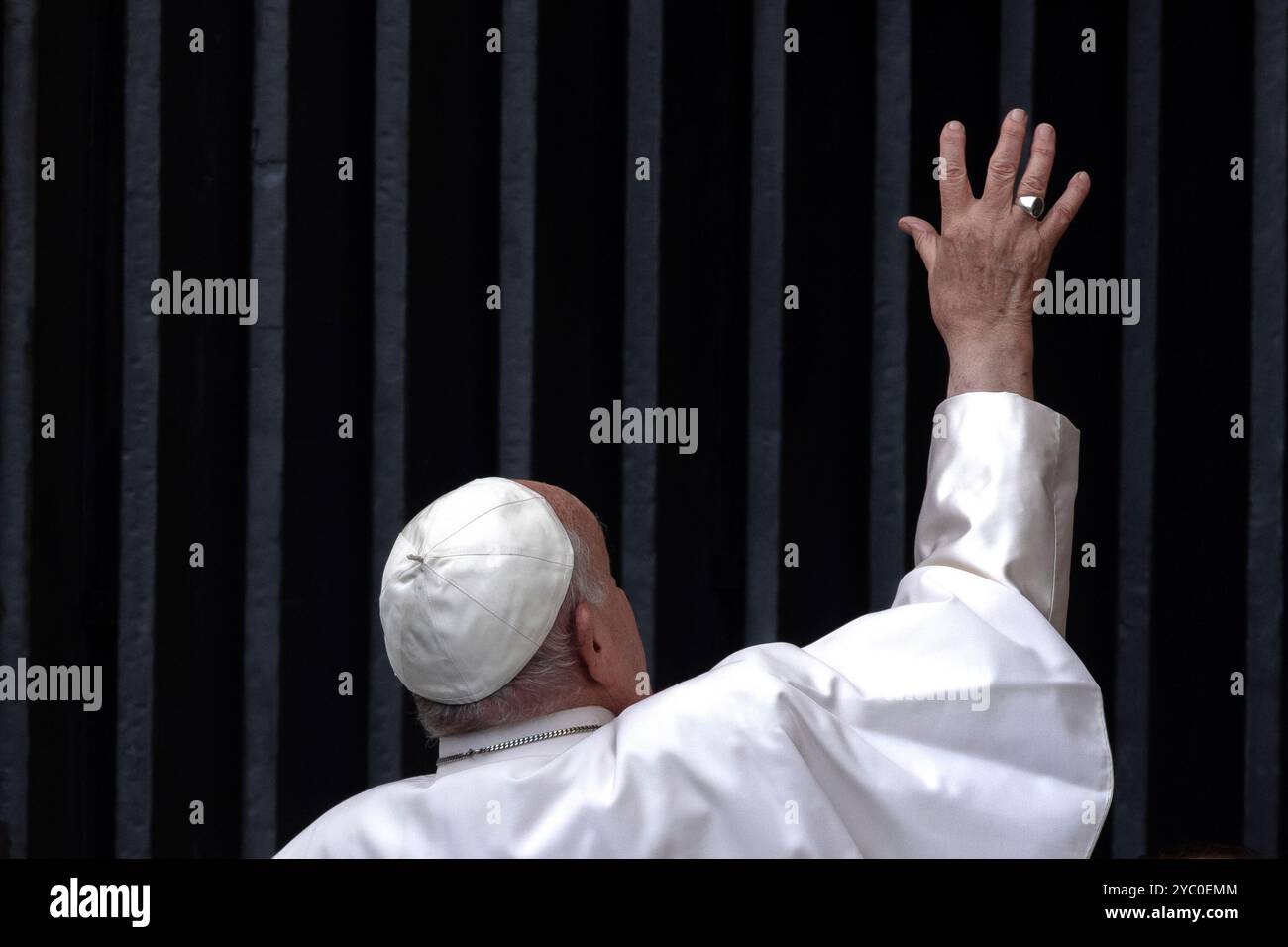 Vatican City, Vatican, 20 October 2024. Pope Francis presides over a ...