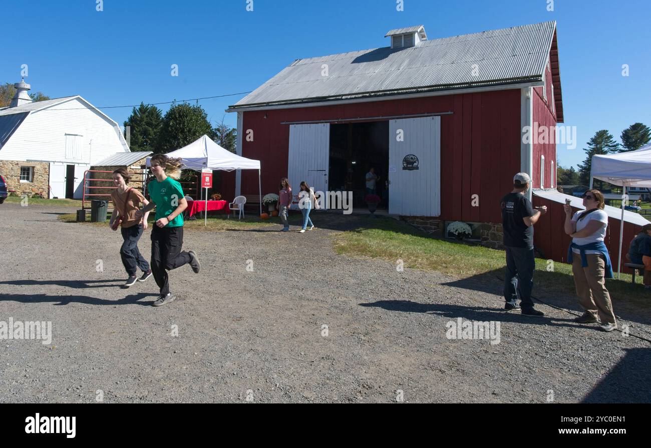 United States: 10-20-2024: Brookfield Dairy Farm, located in Loudoun ...