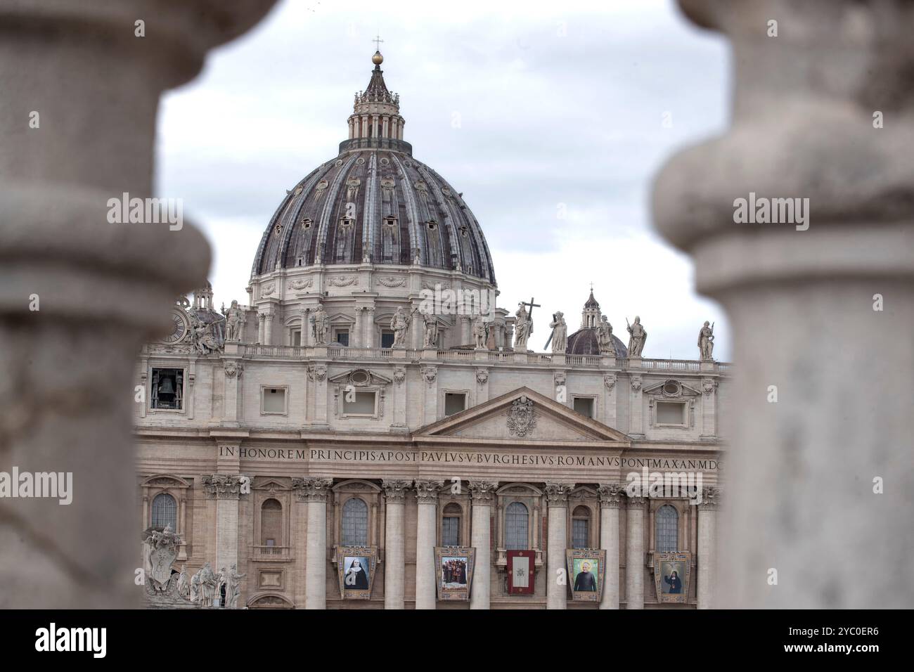 Vatican City, Vatican, 20 October 2024. Pope Francis presides over a ...