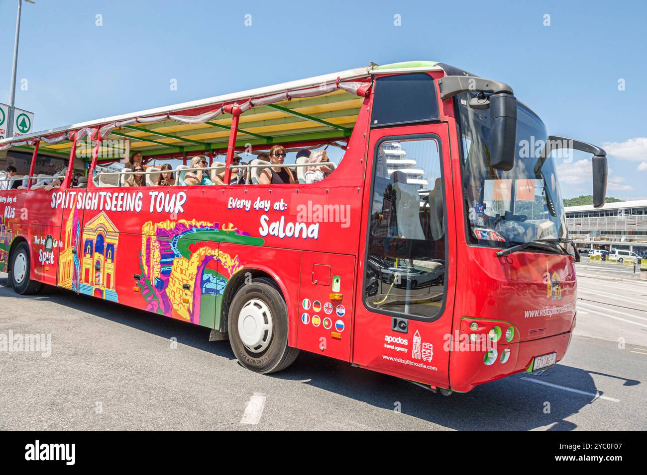 Port of split luka split hi-res stock photography and images - Alamy