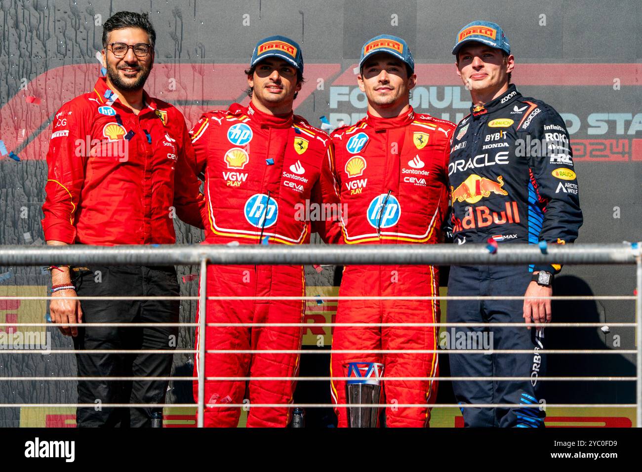 F1 austin 2024 podium hi-res stock photography and images - Alamy