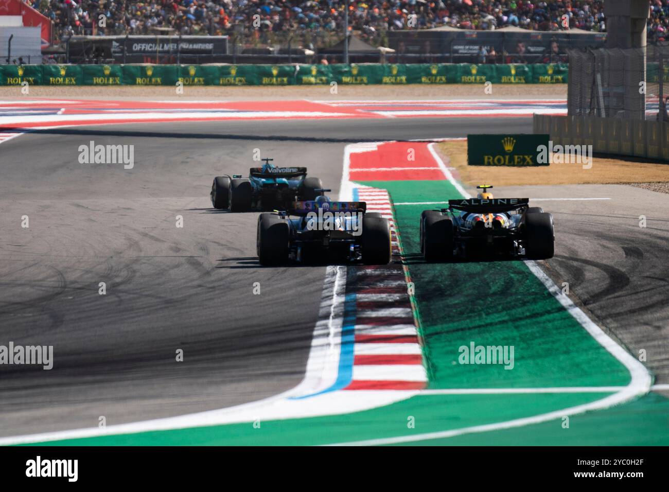 Austin, United States. 20th Oct, 2024. Thai Formula One driver Alex ...