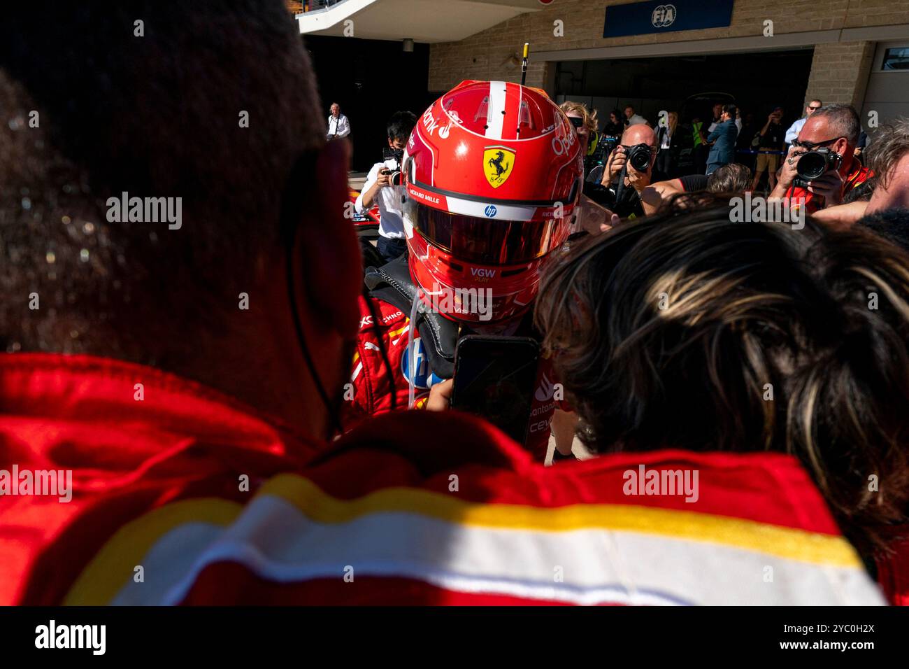 Austin, United States. 20th Oct, 2024. Monaco's Formula One driver ...