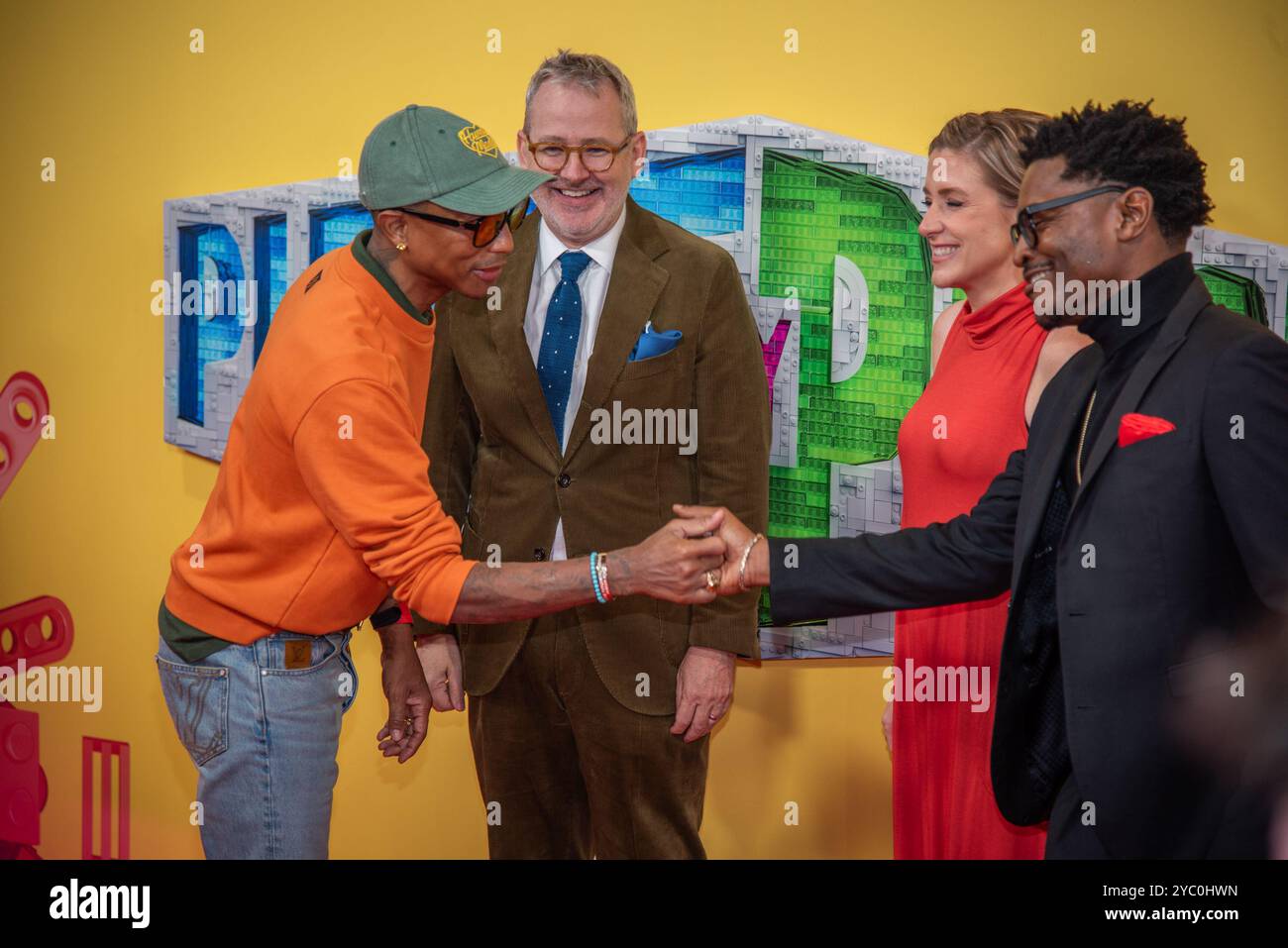 London, UK. 20th Oct, 2024. Pharrell Williams, Morgan Neville, Caitrin ...