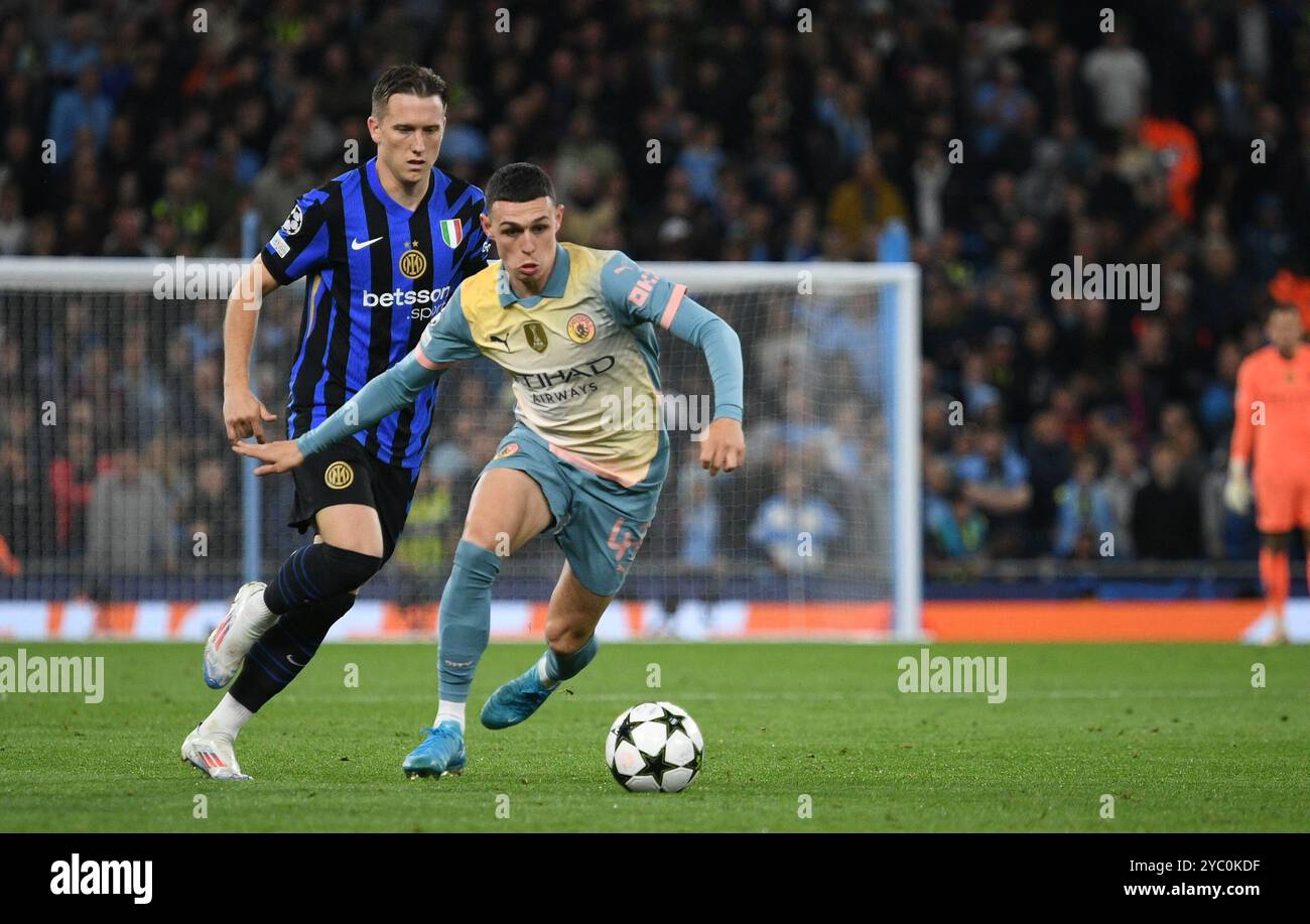 Phil Foden in action during the UEFA 2024 Champions League group match ...