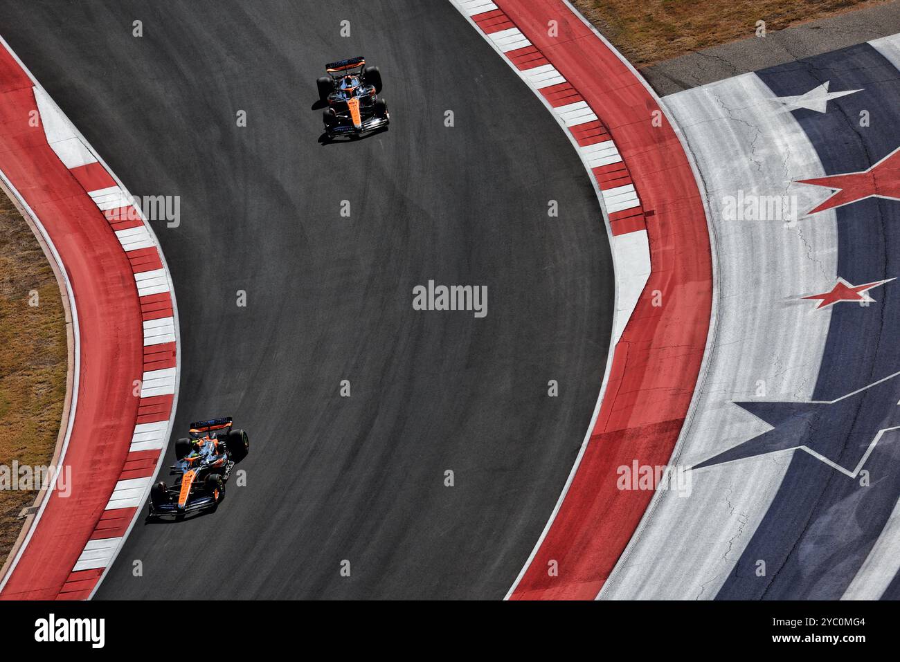 Austin, USA. 20th Oct, 2024. Lando Norris (GBR) McLaren MCL38. Formula ...