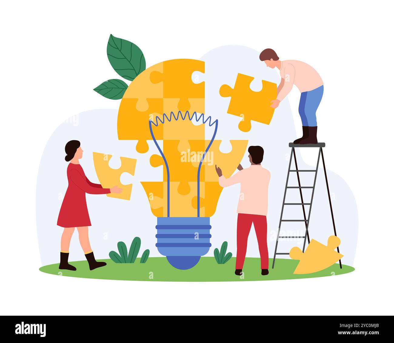 Employee contribute Stock Vector Images - Alamy
