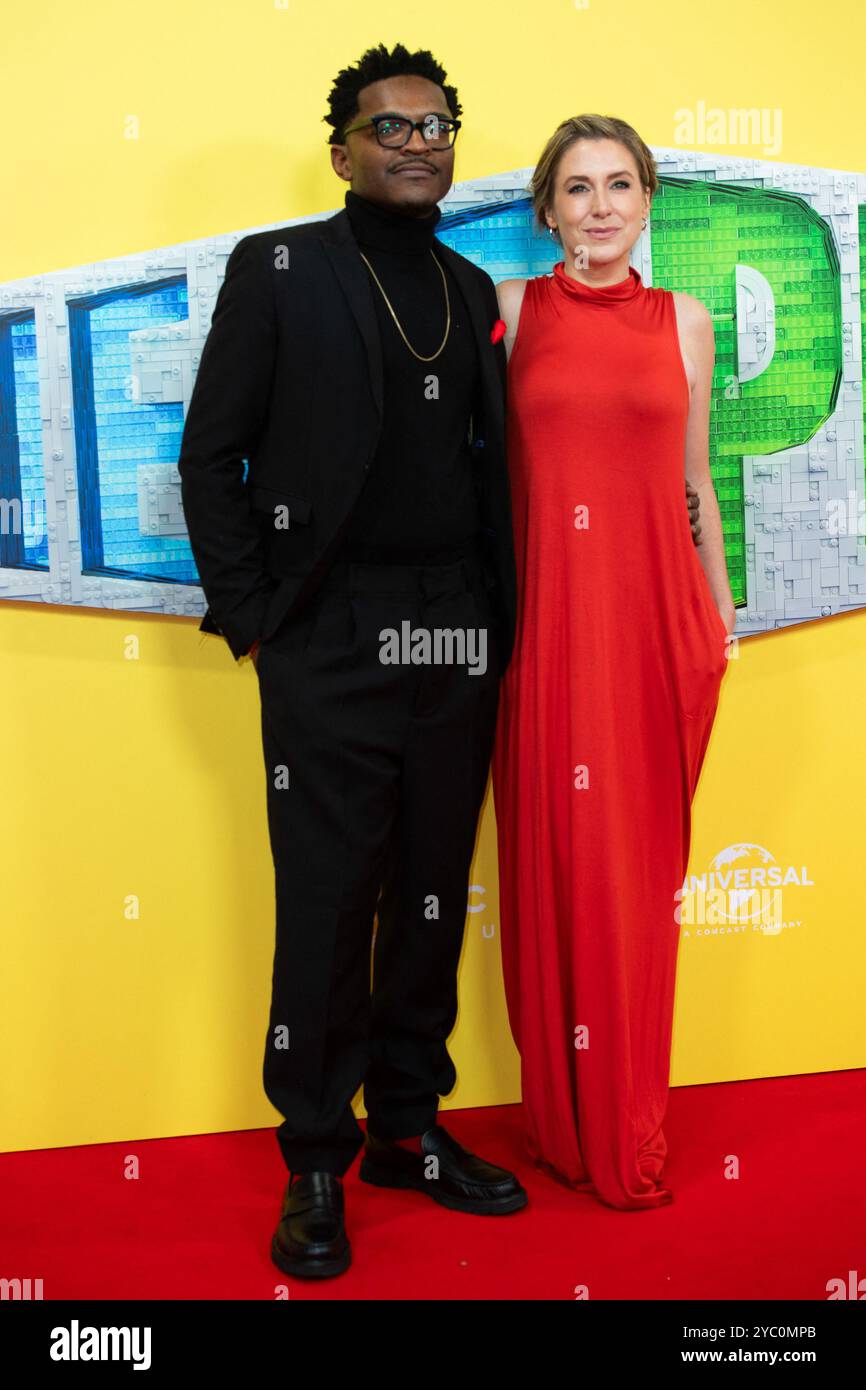 London, UK. 20th Oct, 2024. Brent Palmer and Caitrin Rogers attending ...