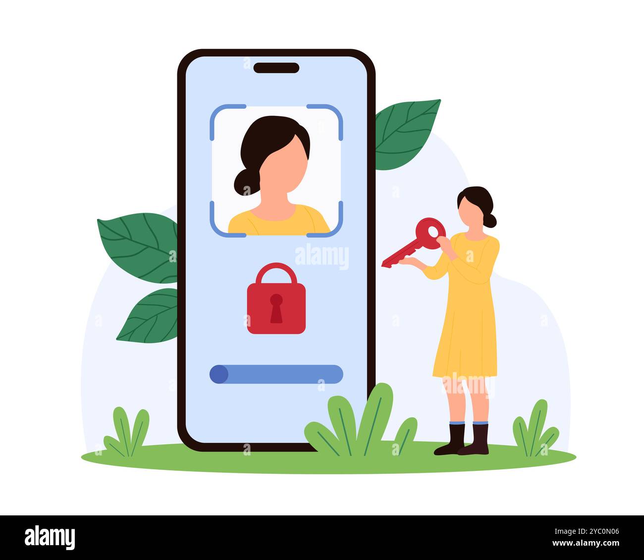 Face Recognition For Data Verification And Personal Identification Id