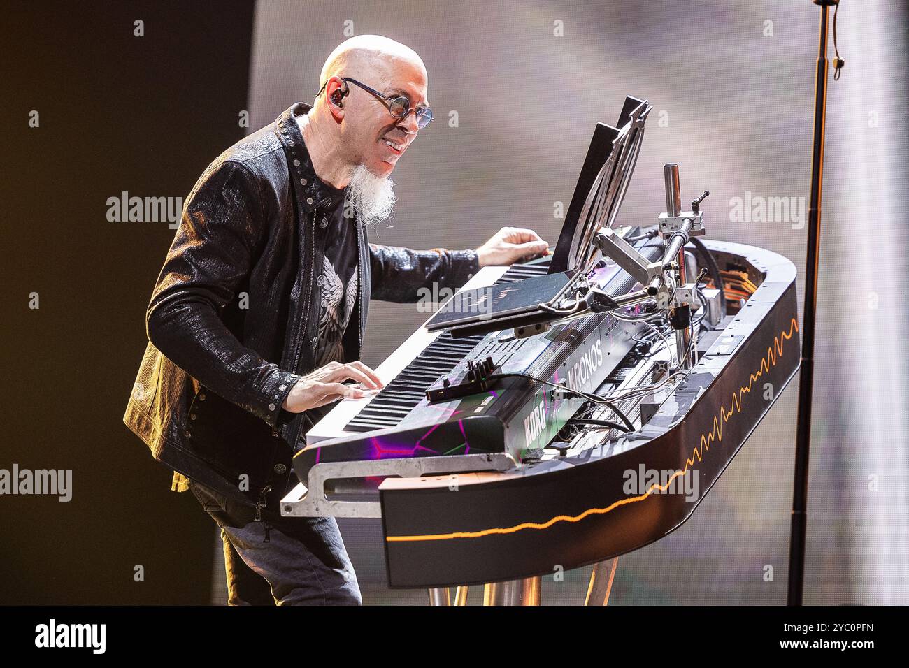 Jordan Rudess of Dream Theater in London on 20 October 2024 opening ...