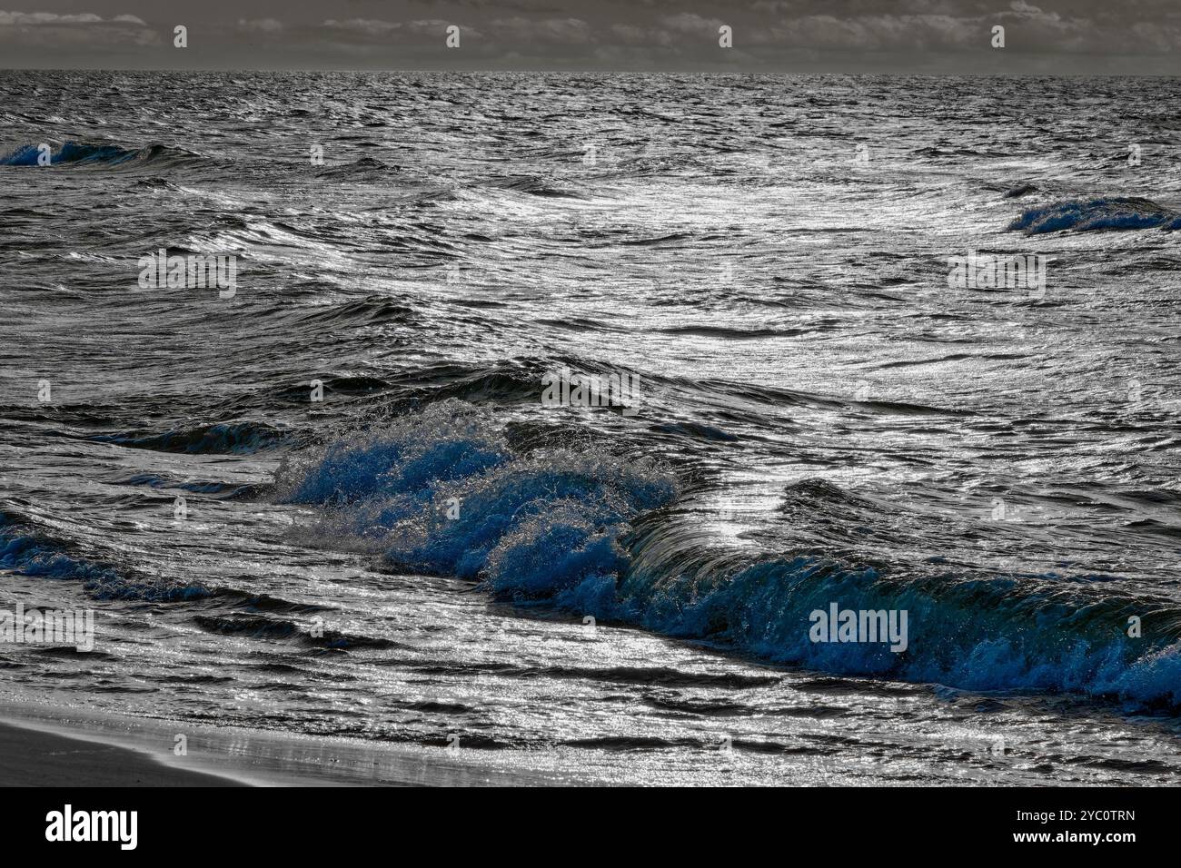 Water surface in storm waves hi-res stock photography and images - Alamy