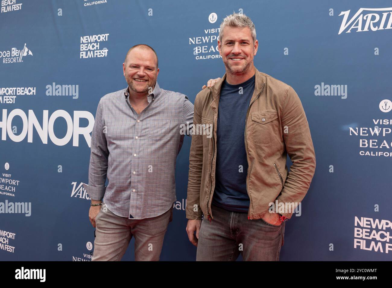 Newport Beach, USA. 20th Oct, 2024. Tom Lofthouse and Ant Anstead ...