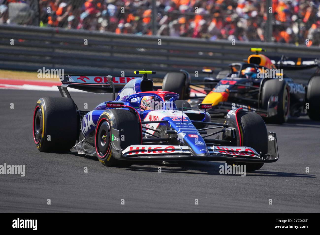 Yuki Tsunoda (JPN) - Visa Cash App RB F1 Team - RB VCARB01 - Honda RBPT ...