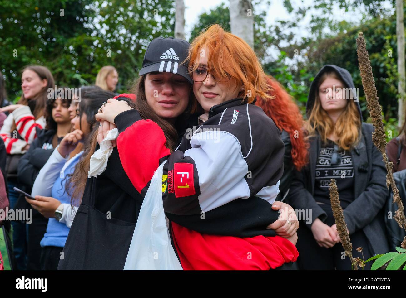 Liam Payne fans gather in Hyde Park for a vigil after the former One ...