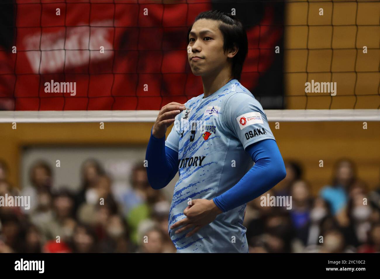 Recruit Staffing RICK&SUE Asahikawa Gymnasium, Hokkaido, Japan. 19th Oct, 2024. Masaki Oya ...