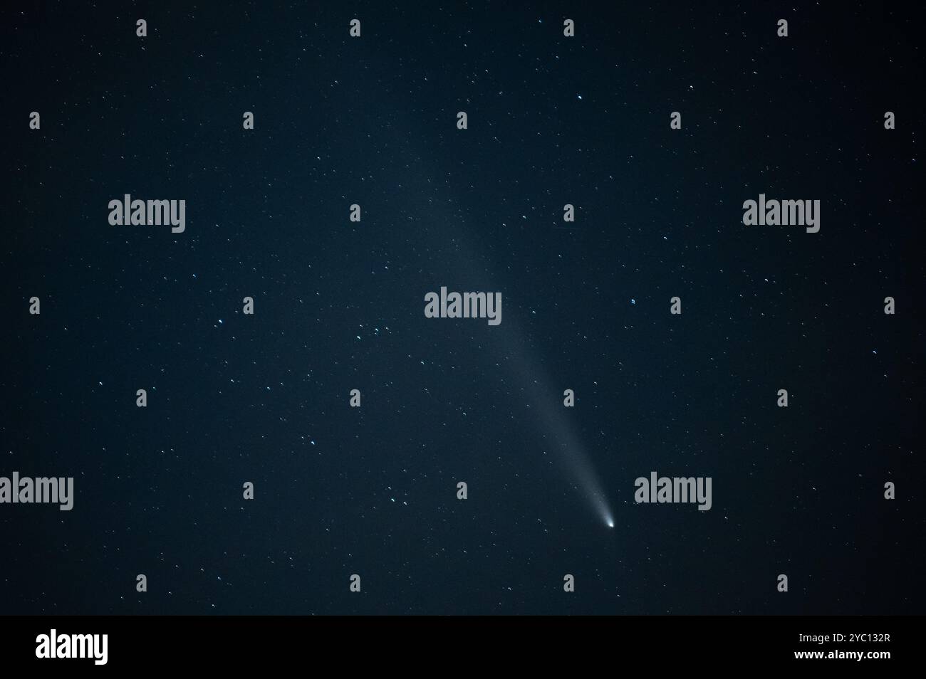 Cuellar, Spain. 20th Oct, 2024. Comet C/2023 A3 (Tsuchinshan ATLAS ...