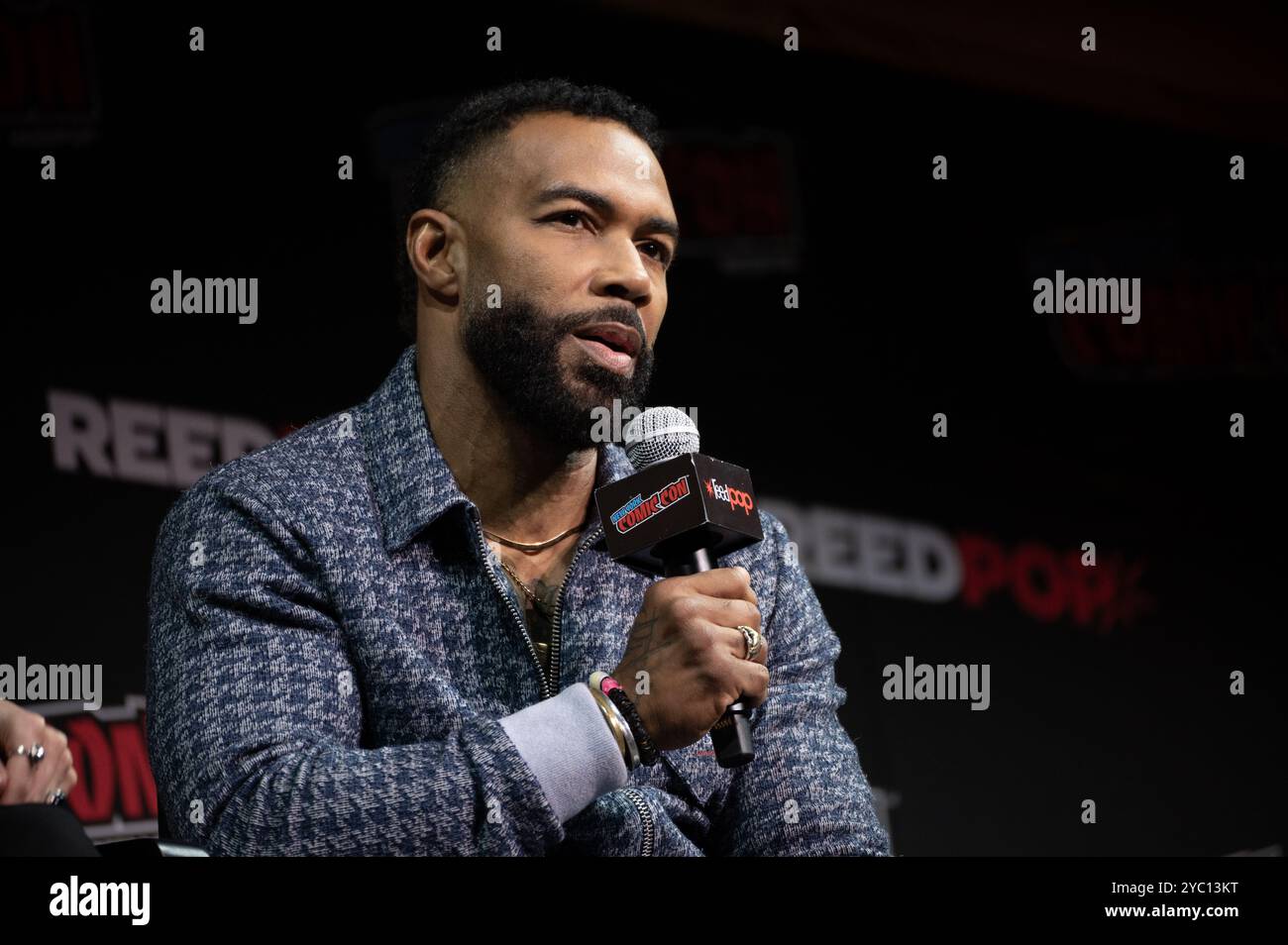 New York, USA, 19th October 2024. Omari Hardwick, actor. New York, USA ...