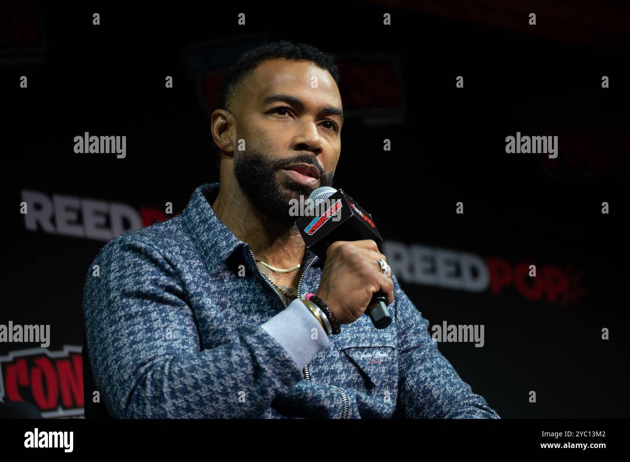 New York, USA. 19th Oct, 2024. Omari Hardwick, actor. New York, USA ...