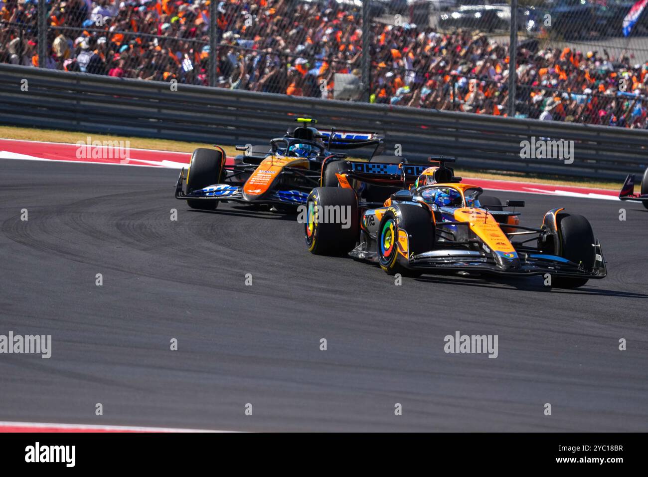 Austin, Texas, USA. 20th Oct, 2024. Oscar Piastri (AUS) - McLaren ...