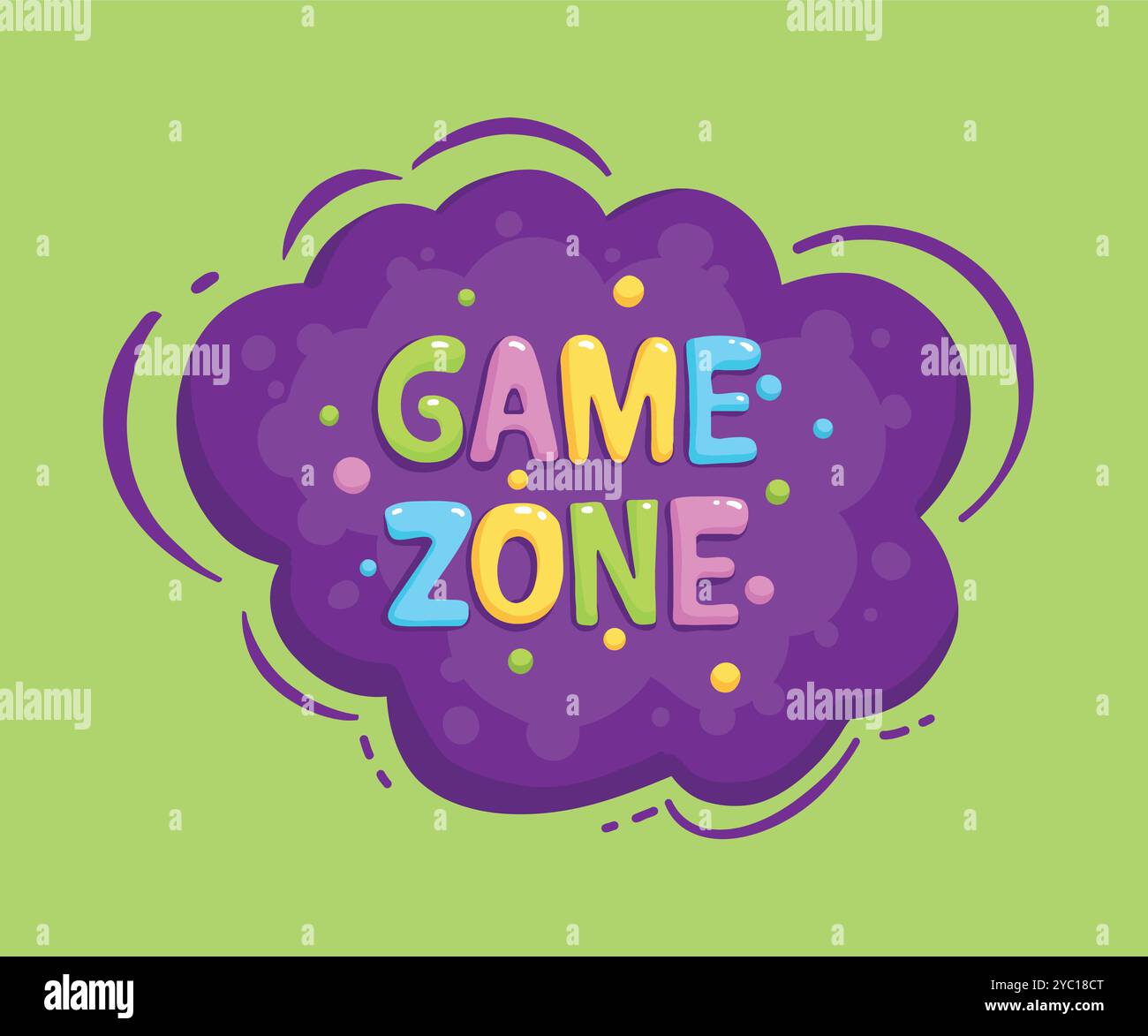 Kids club posters. Toys fun playing zone, children games party and play ...