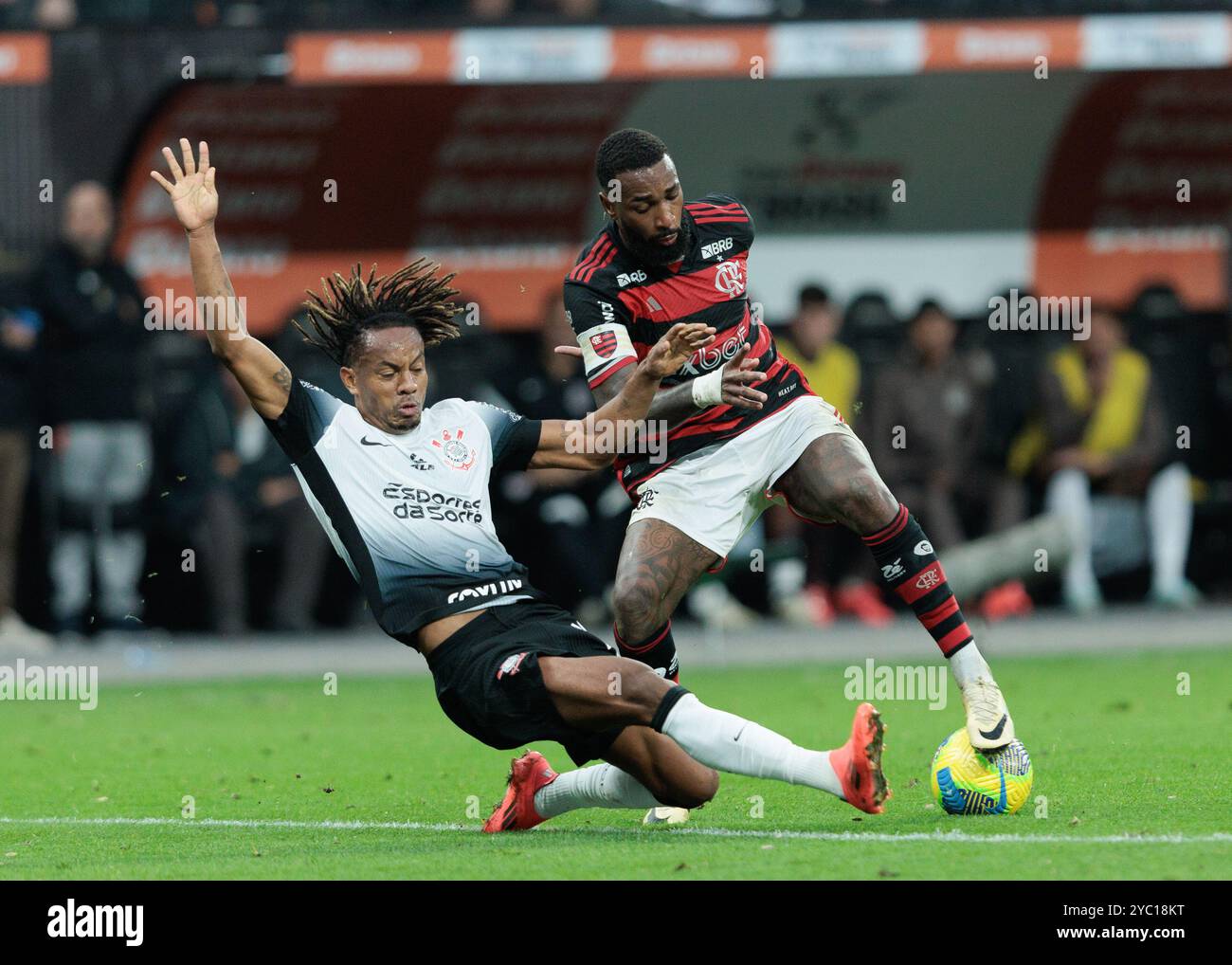 São Paulo, Brazil. October 20, 2024. Soccer - Brazilian Cup Semi-final ...